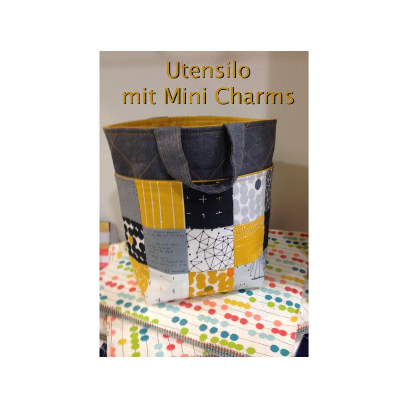 Anleitung Utensilo mit Mini Charms, 9,90